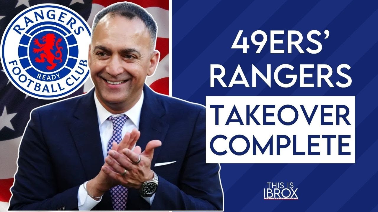 49ers Enterprises complete Rangers takeover - YouTube