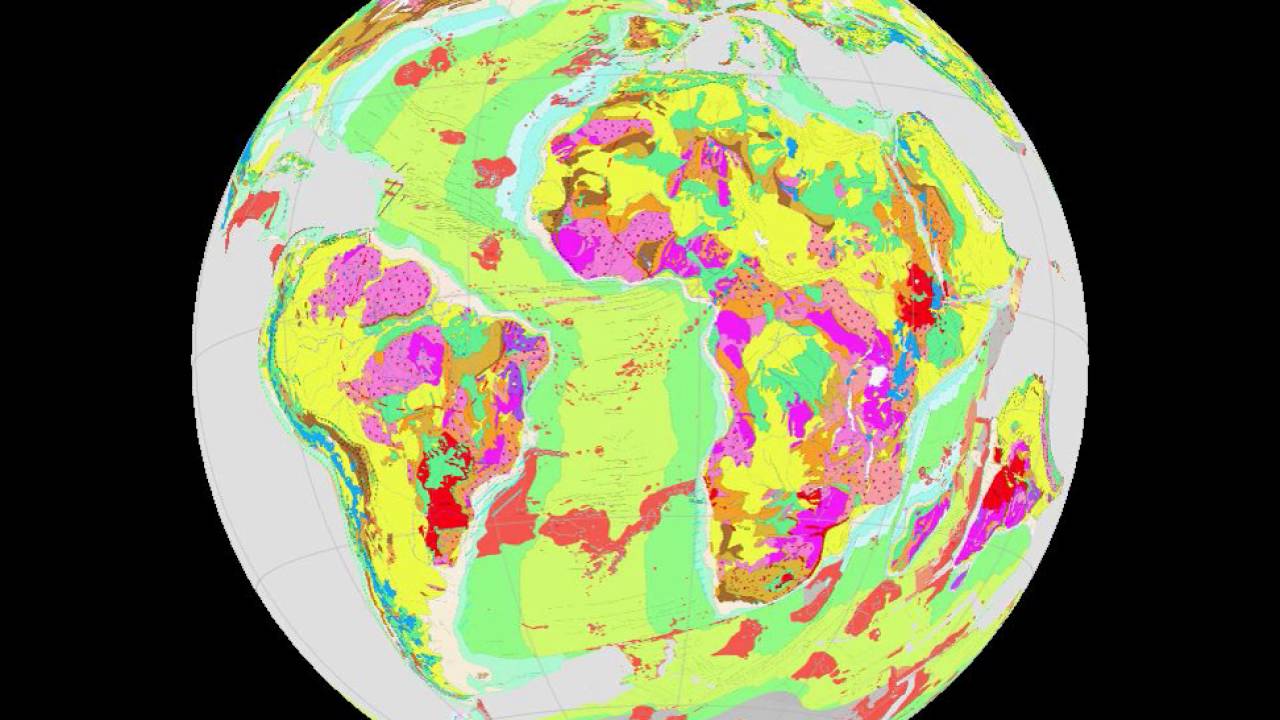Reconstruction of the CGMW2010 geological map of the world – Atlantic ...