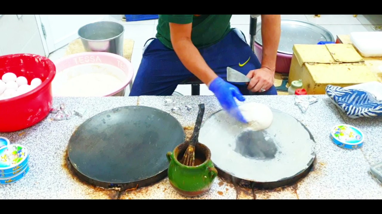 پختن نان محلی رگاگ Ragag traditional and delicious breads - YouTube