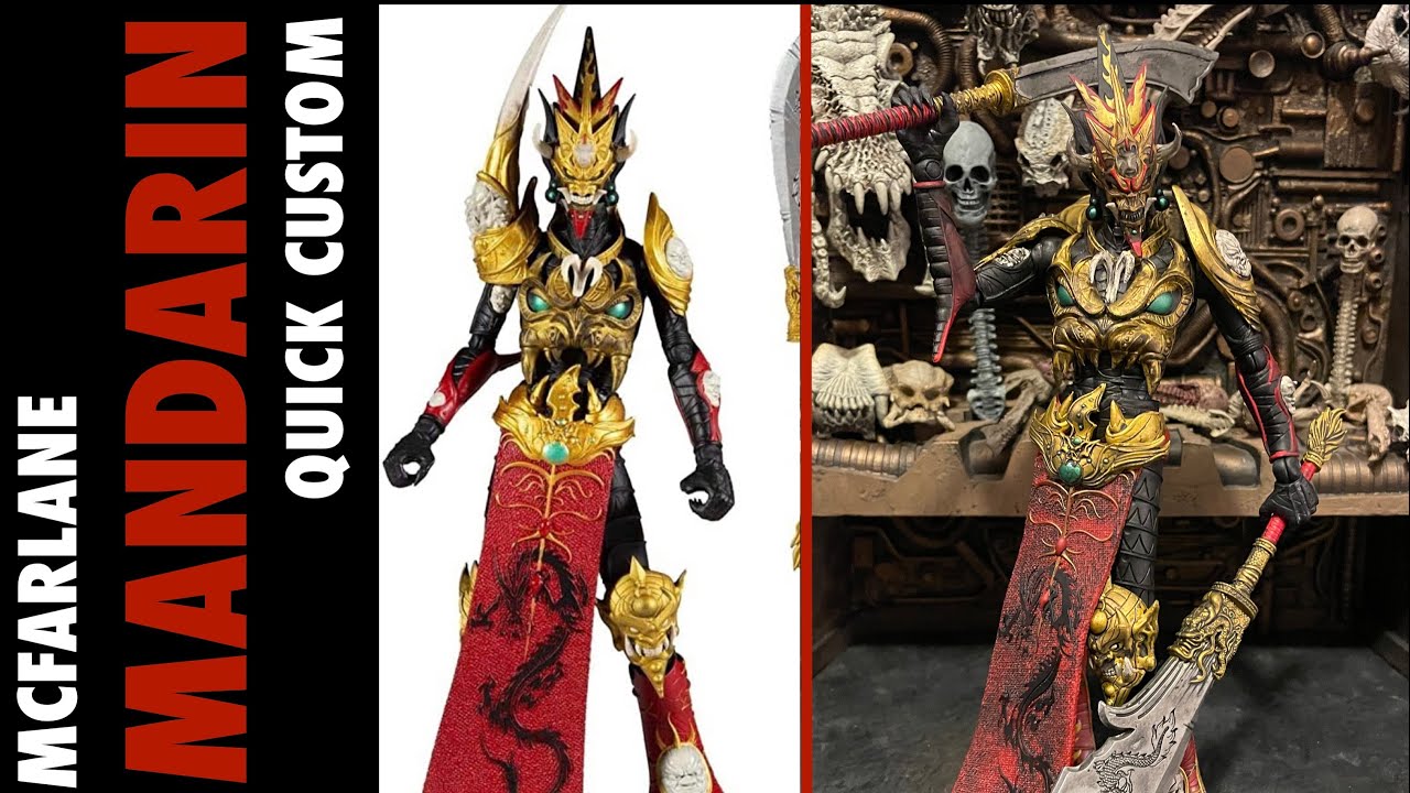 McFarlane Mandarin Spawn- Quick Custom - YouTube