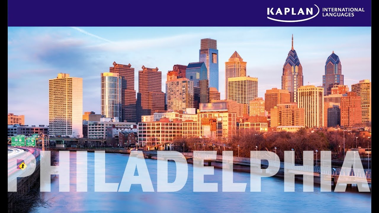 Study English in Philadelphia | Kaplan International Languages - YouTube