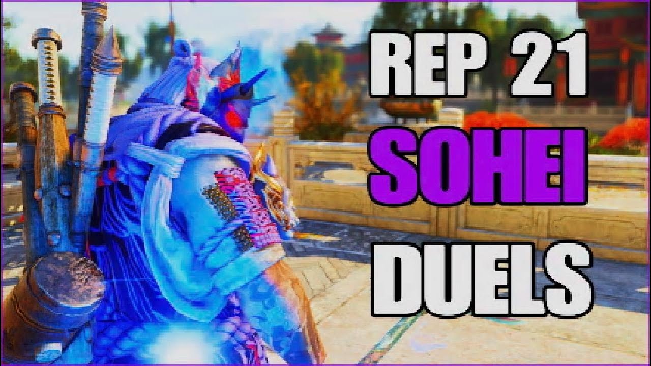[For Honor] - Rep 21 Sohei duels - I really want this guy reworked ...