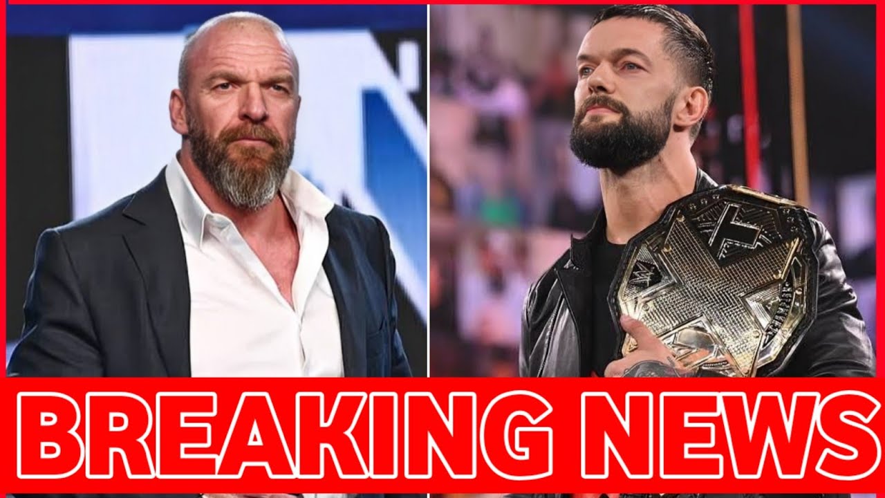 "Tears Flow as Triple H Share Heartbreaking Update Finn Balor's ...
