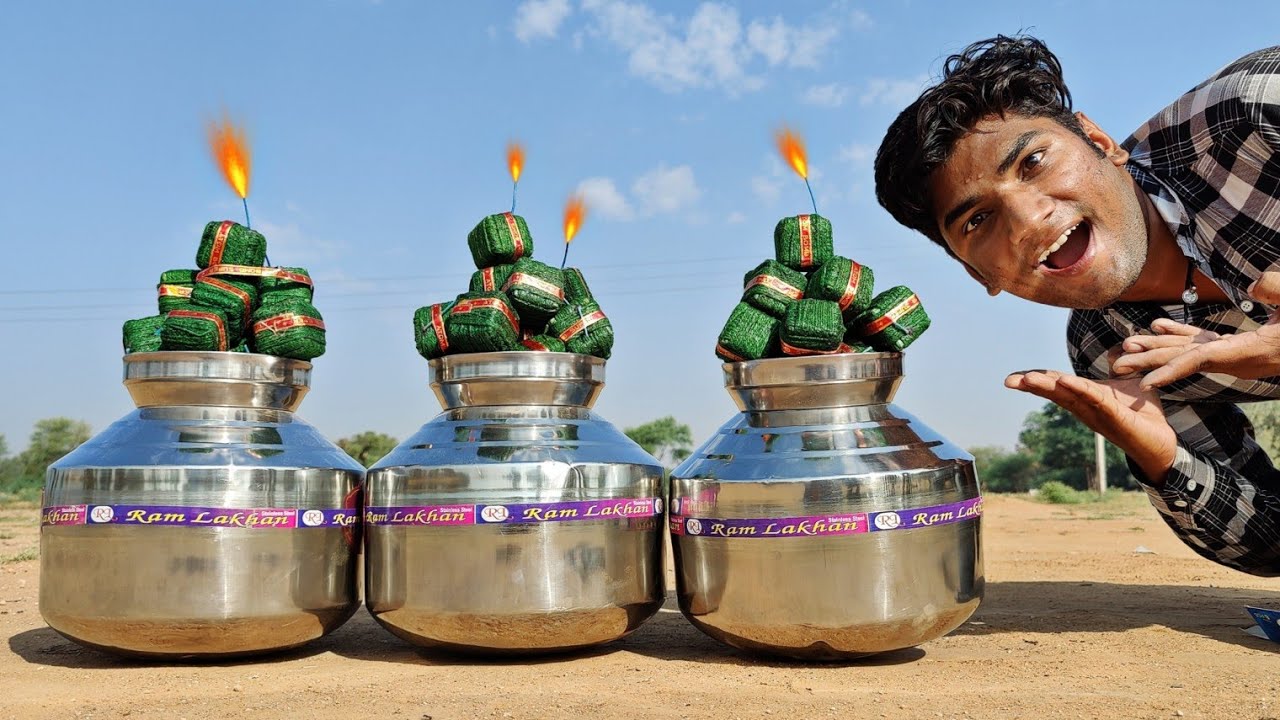 BIG VIP Vs 3 Deshi Steel ghada- ढेर सारे VIP डाल दिए देशी घड़ो में अब ...