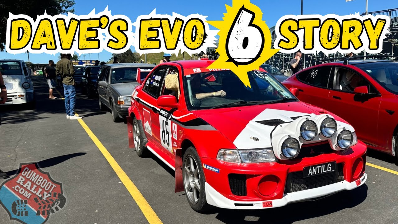 What a Proper Evo 6 Rally Car Feels Like on Public Roads - YouTube