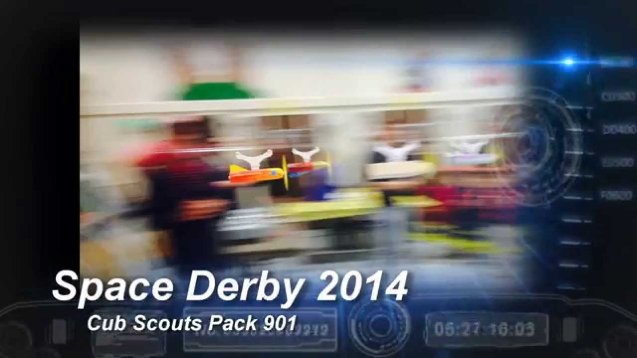 Pack 901 Space Derby 2014 - YouTube