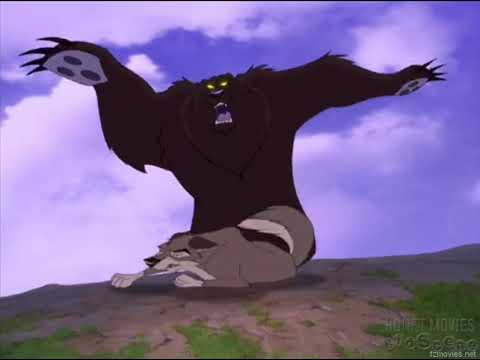 Balto 2 - Grizzly Bear Attack Scene