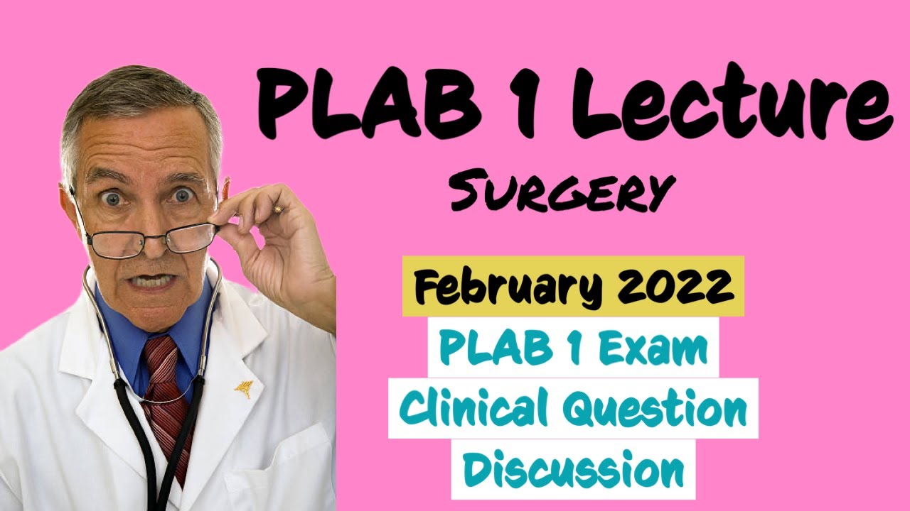 February 2022 PLAB 1 exam question discussion [ MedRevisions ] - YouTube