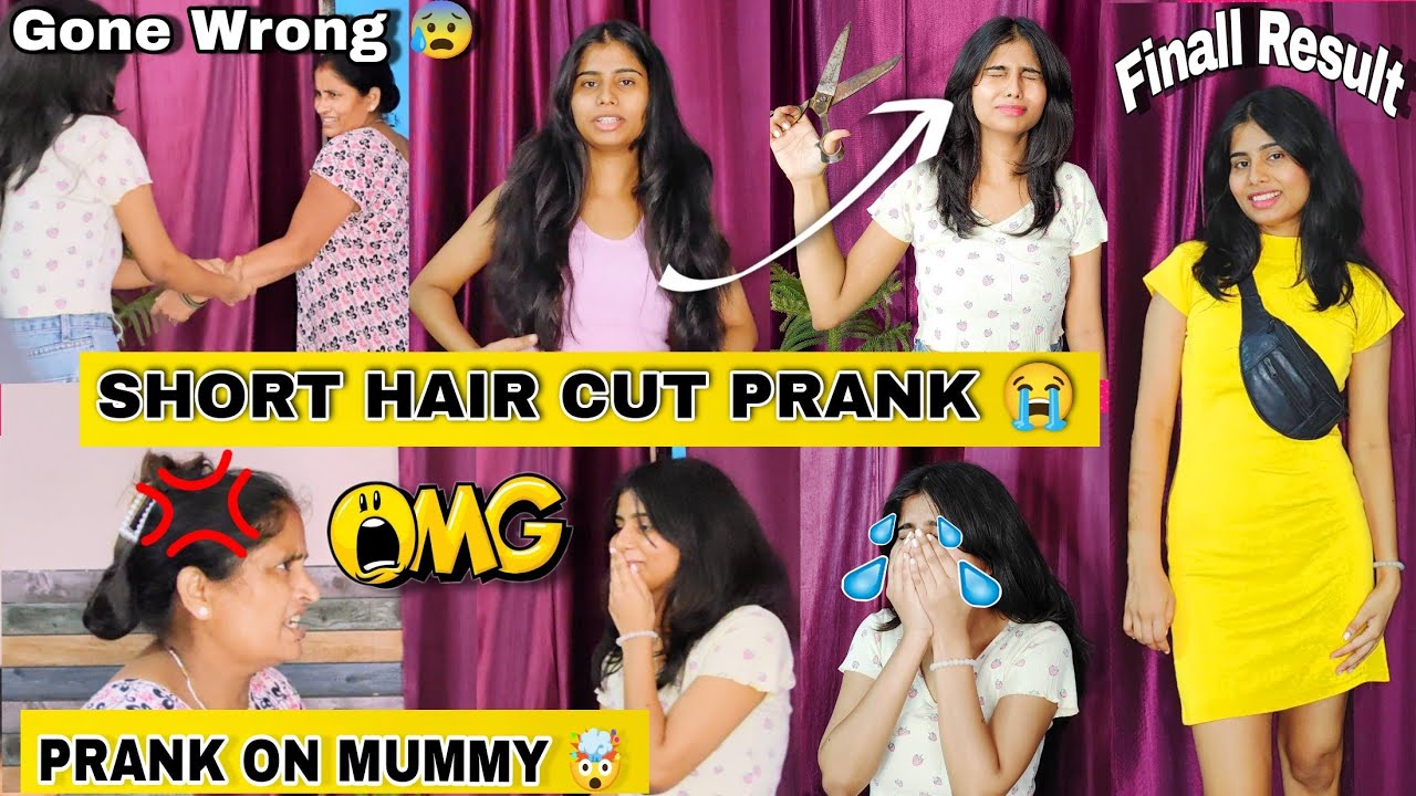 PRANK ON Mummy 😭 SORRY 😡 Final Hair Cut REVEALED 💇‍♀️ Everything "GONE WRONG" 😭😰That Smiley Girl ...