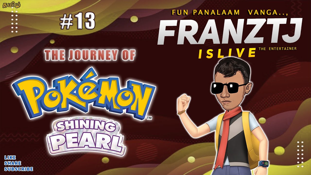 TAMIL🔴LIVE | The Journey of Pokemon Brilliant Diamond & Shining Pearl ...