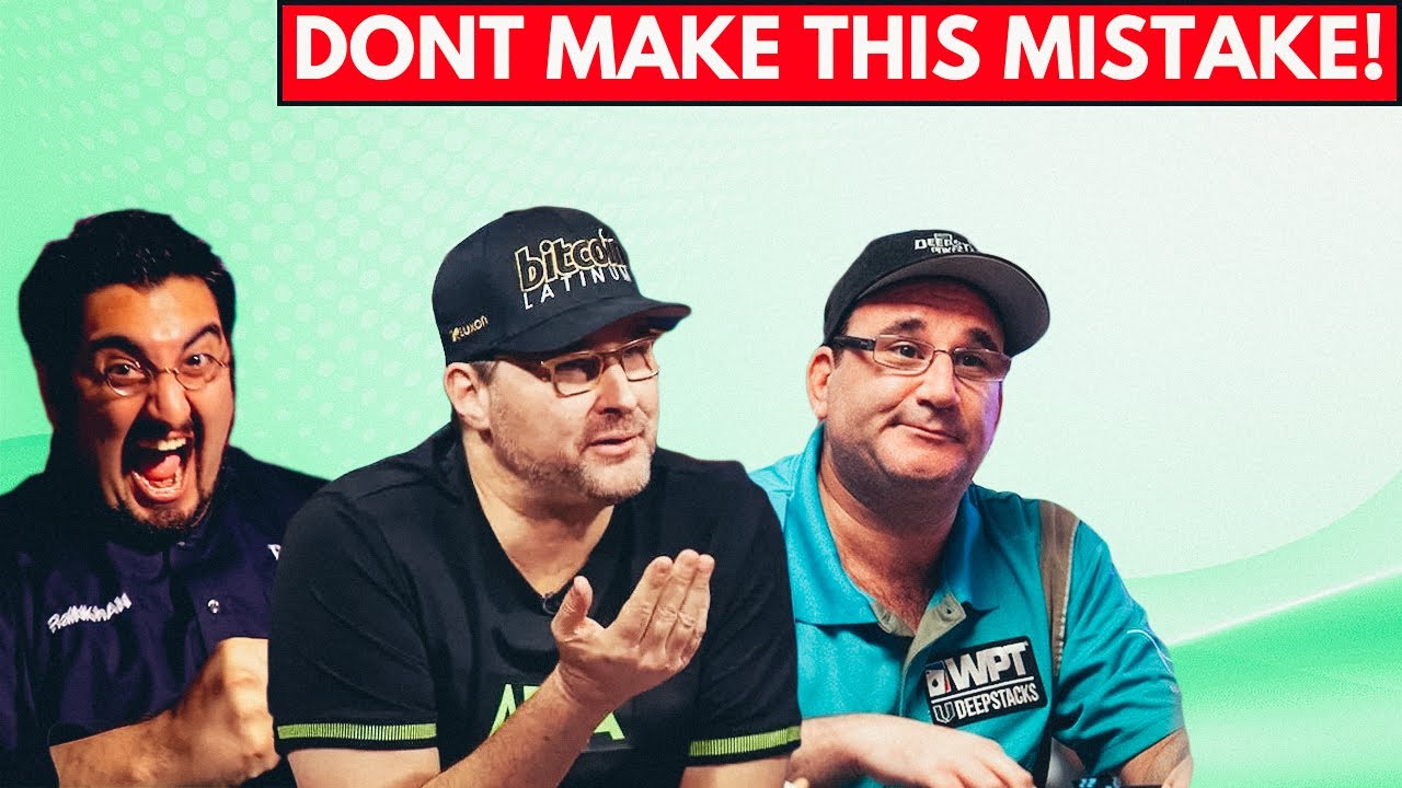 THE PSYCHOLOGY BEHIND THIS TERRIBLE MISTAKE IN POKER - YouTube