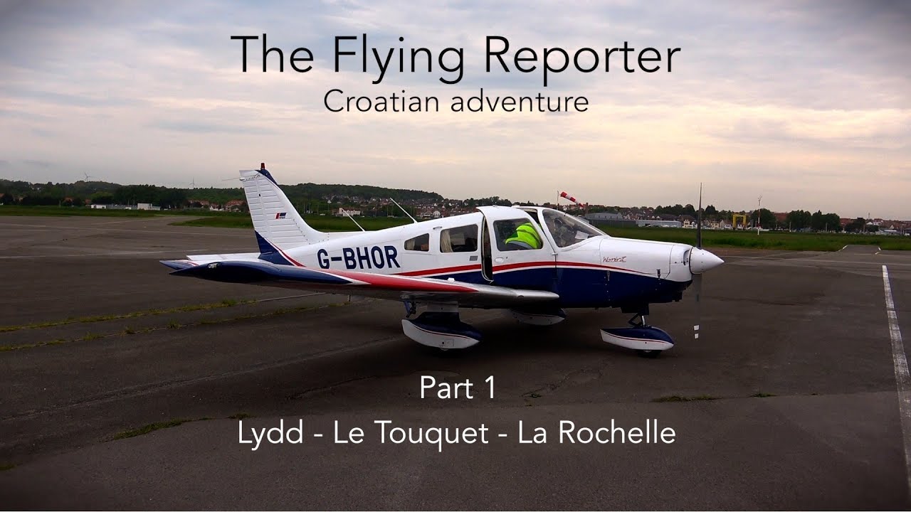 Flying in Europe Part1, The Flying Reporter, PA28 - YouTube
