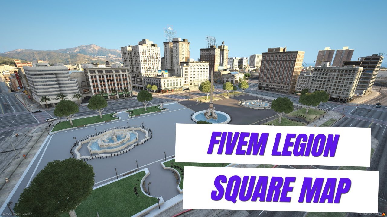 Fivem legion square map Interior & map for FIVEM MLO | GTA 5 - YouTube