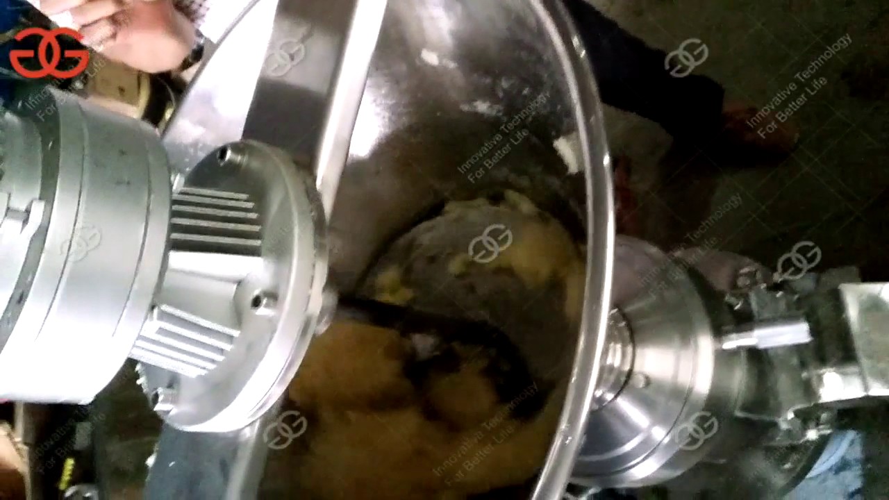 Potato/Cassava Grinding Machine - YouTube