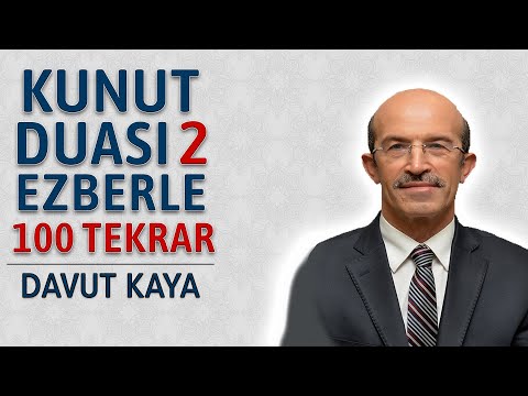 Kunut duası 2 ezberleme 100 tekrar Davut Kaya