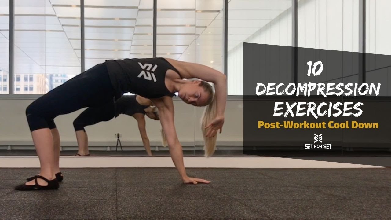 10 Decompression Exercises for Post-Workout Cool Down - YouTube