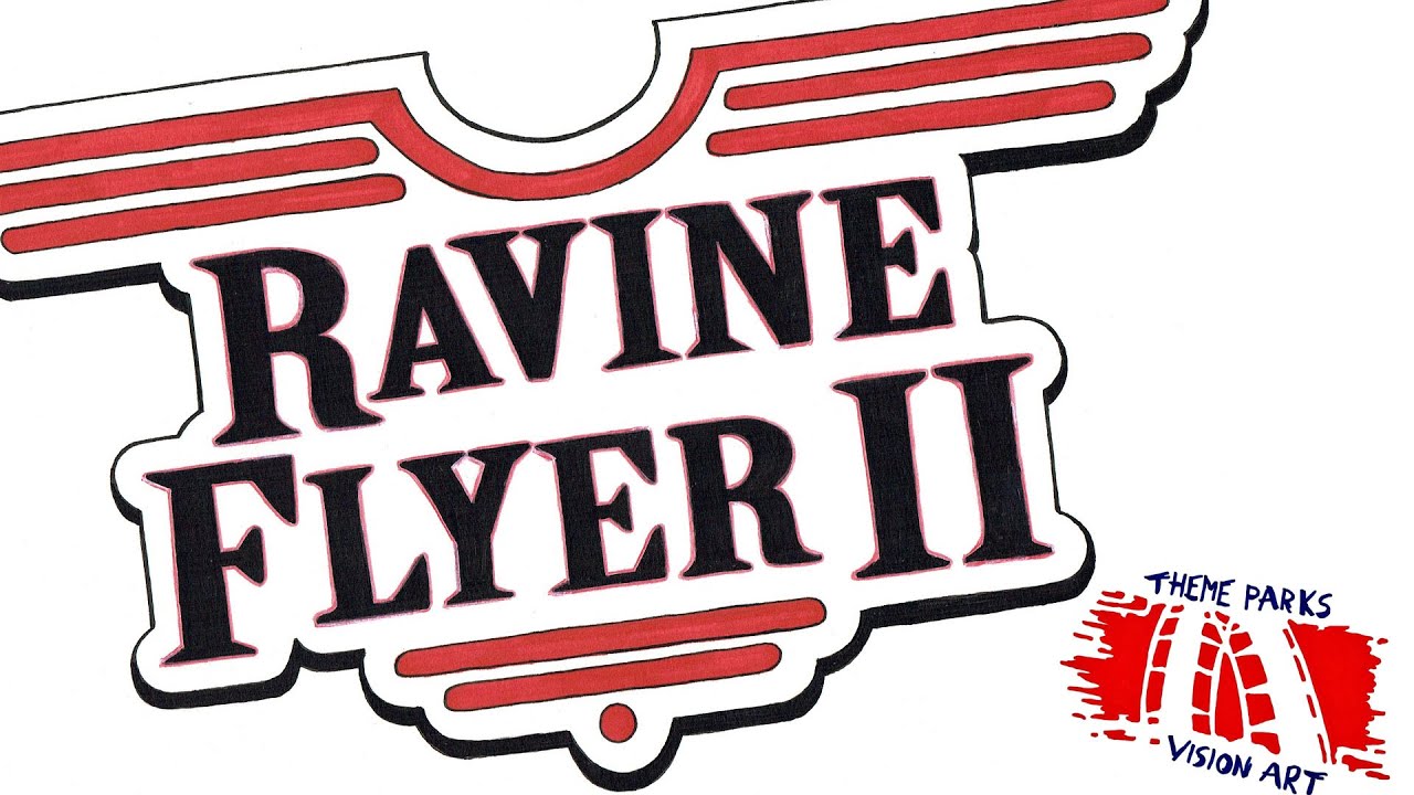 Drawing Ravine Flyer 2 Waldameer Logo - YouTube