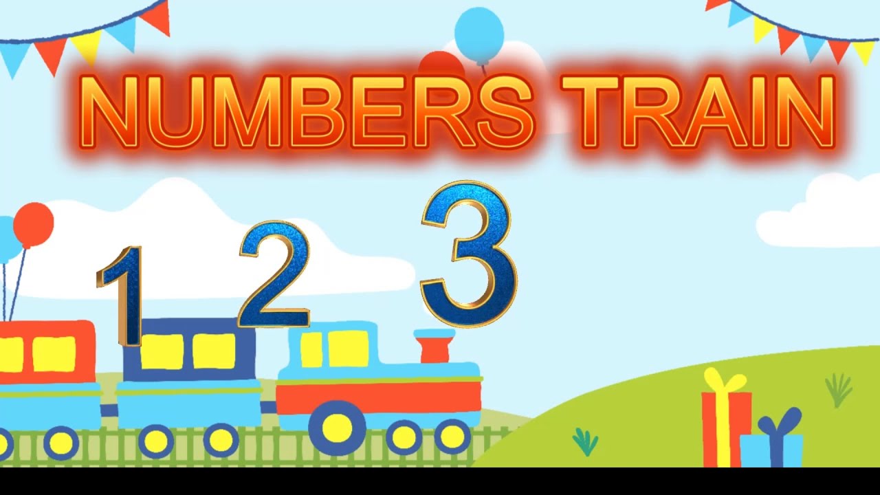 NUMBERS TRAIN | RAINBOW KIDS TV Nursery Rhymes & Kids Songs - YouTube