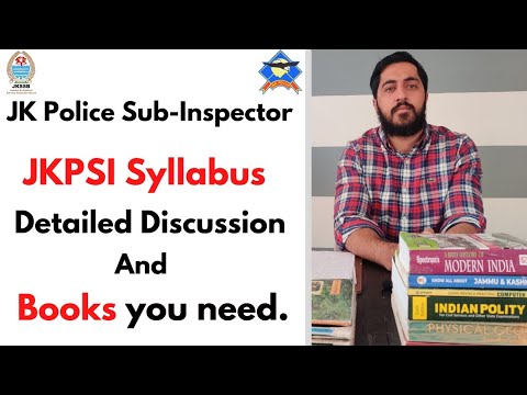 JKPSI Official Syllabus | Detailed discussion & books you need | JKSSB ...