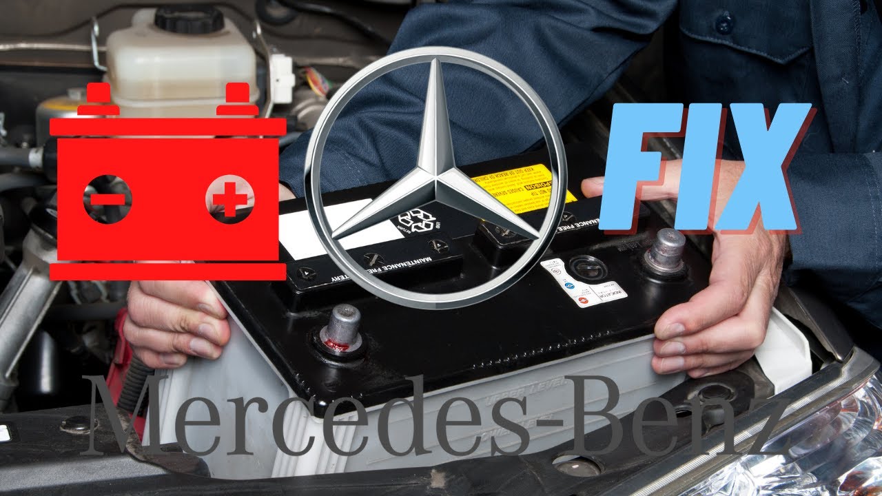 How To Change A Mercedes Starter Battery And Reset MBZ Battery Warning How To Change A Mercedes Starter Battery And Reset MBZ Battery Warning