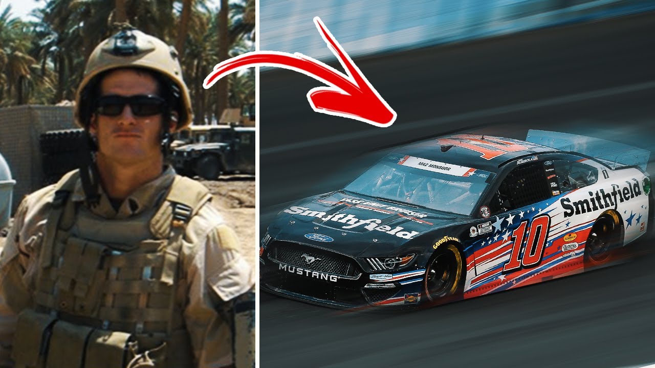 Honoring our Military at the Coca Cola 600! - YouTube