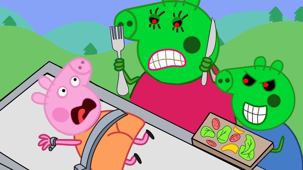 Peppa Pig Zombie Apocalypse, Peppa Turn Into Zombie ?? | Peppa Pig ...
