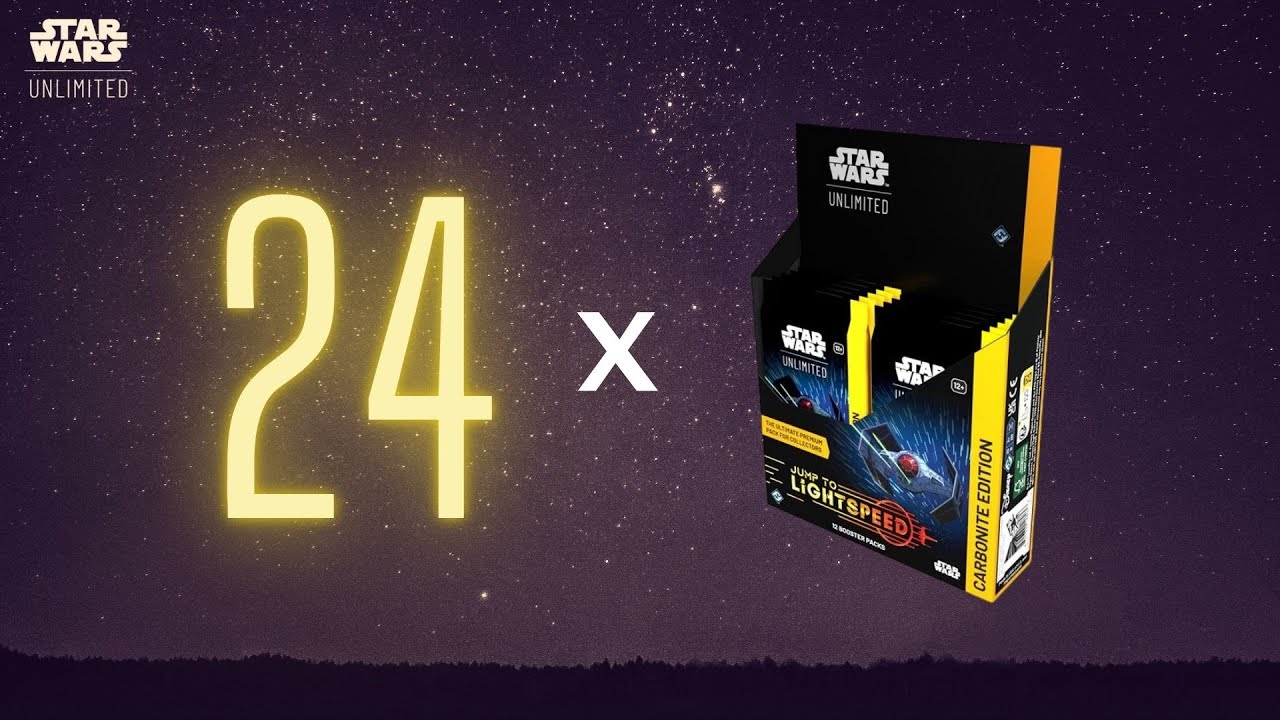 24 sobres CARBONITA en STAR WARS UNLIMITED - YouTube