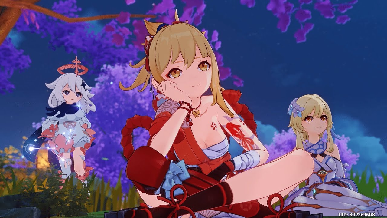 Yoimiya Story Quest Cutscene Genshin Impact Youtube