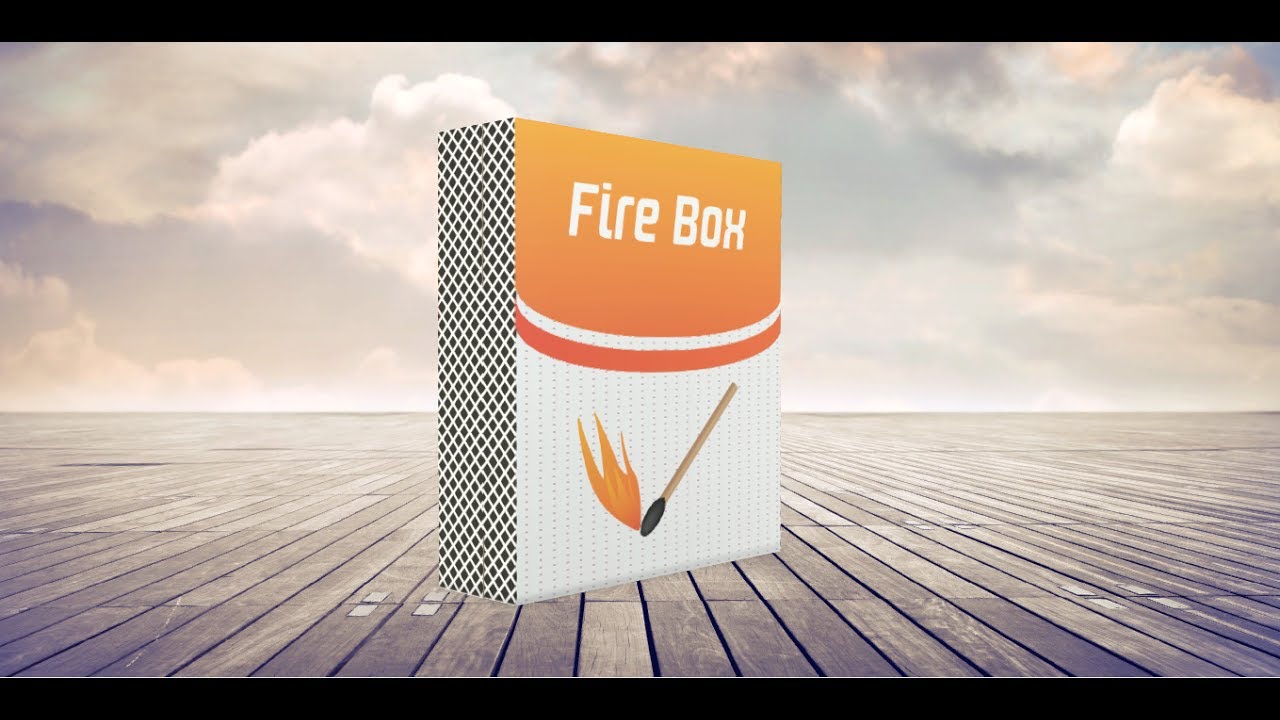 How to design a Fire Box In illustrator cc 2017 with 3D Plugins - YouTube