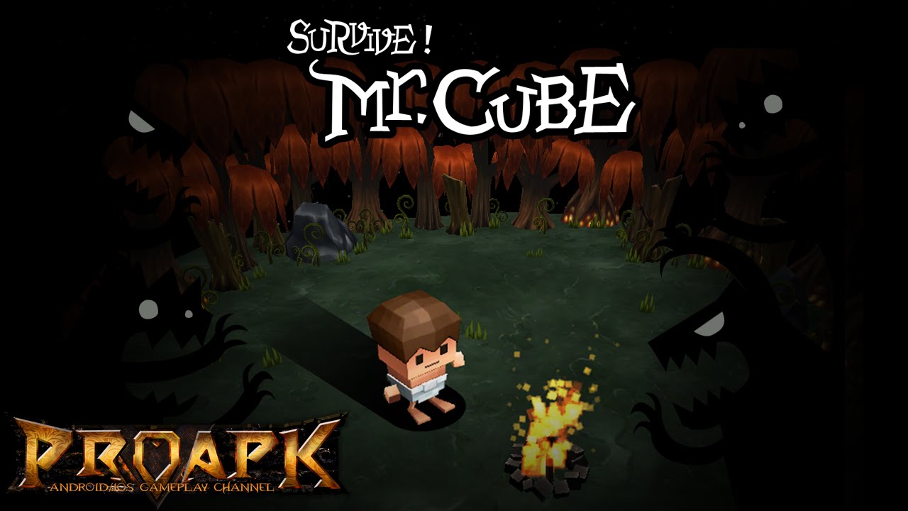 Survive Mr. CUBE! Gameplay iOS / Android - YouTube