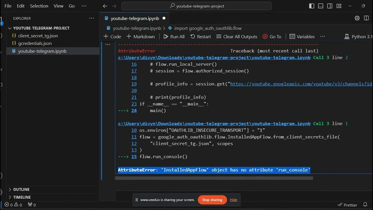 Using YouTube API in Python - Step by Step Guide - OAuth 2.0, InstalledAppFlow ... - YouTube