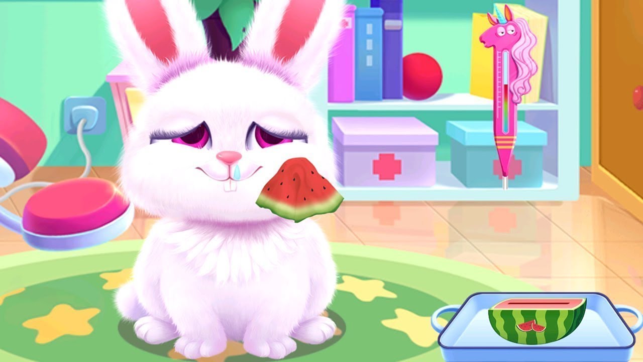 Furry Pet Care In Libii Hospital - Play Little Baby Panda - YouTube