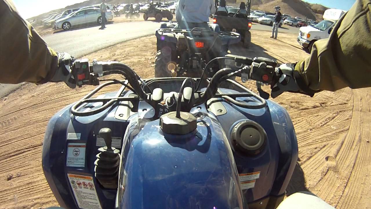 SHOT Show 2012 Media Day Yamaha ATV Demo - YouTube