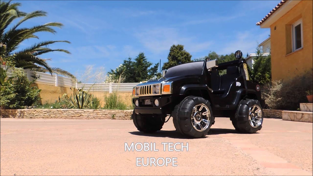 Voiture électrique enfant avec télécommande HUMMER www.mobitech.fr ...