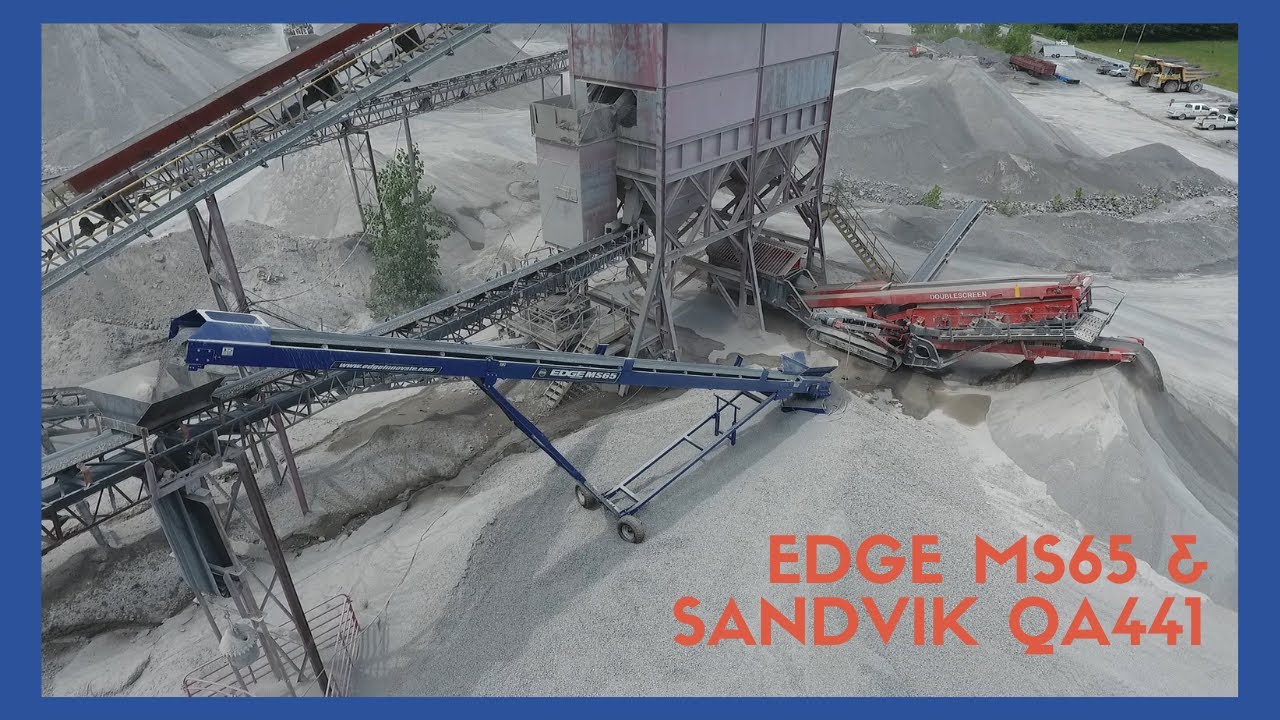 Edge MS65 and Sandvik QA441 - YouTube
