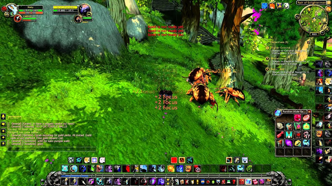 Call of Beast bug MoP Beta - YouTube