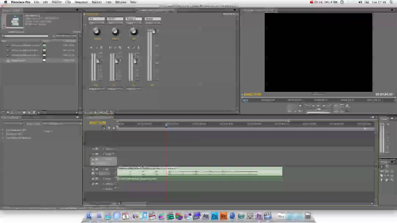 Premiere Pro Tutorial : Creating Stereo and Surround Sound audio mixes ...