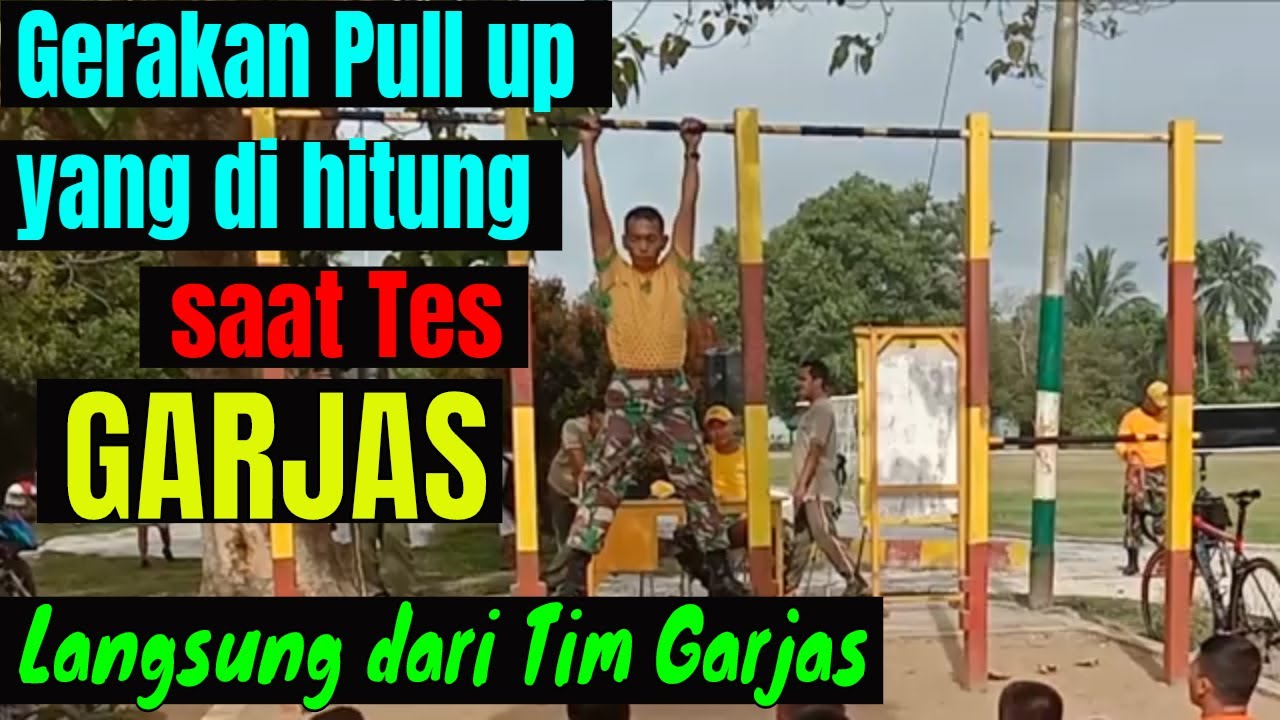 Tes Jasmani TNI I Cara Pull up yang baik dan Benar | Seleksi TNI AD ...