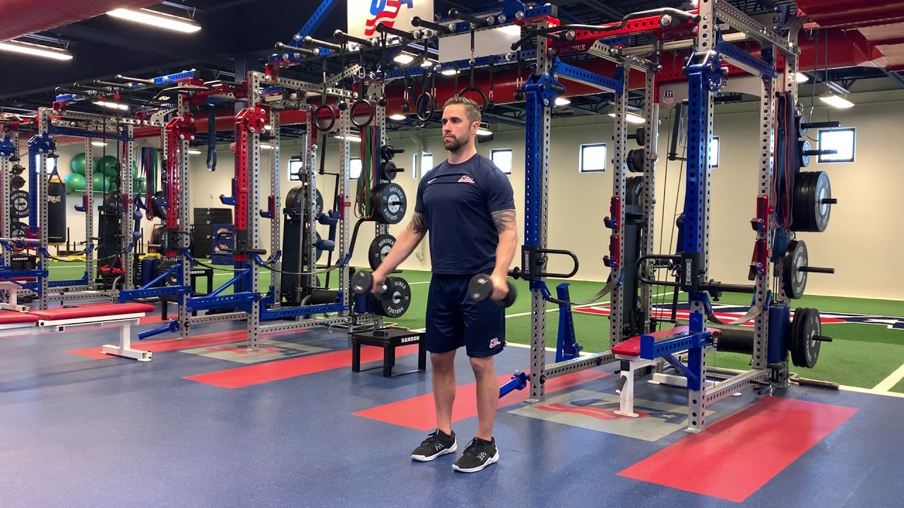 Overhead Lat Raise - YouTube