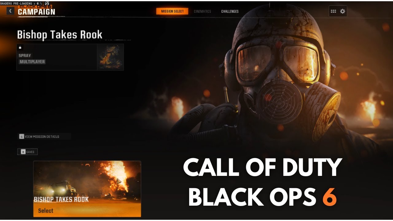 Call of Duty: Black Ops 6 – Mission 1: Bishop Takes Rook | Full ...