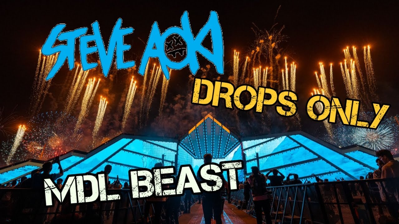 Steve Aoki [DROPS ONLY] MDL BEAST FESTIVAL 2021 - YouTube Music