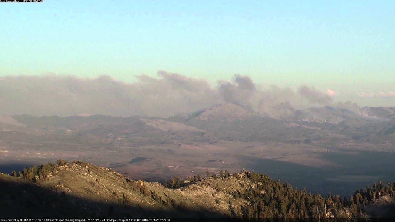 Bison Fire 2013-07-05 x25 Time Lapse - YouTube