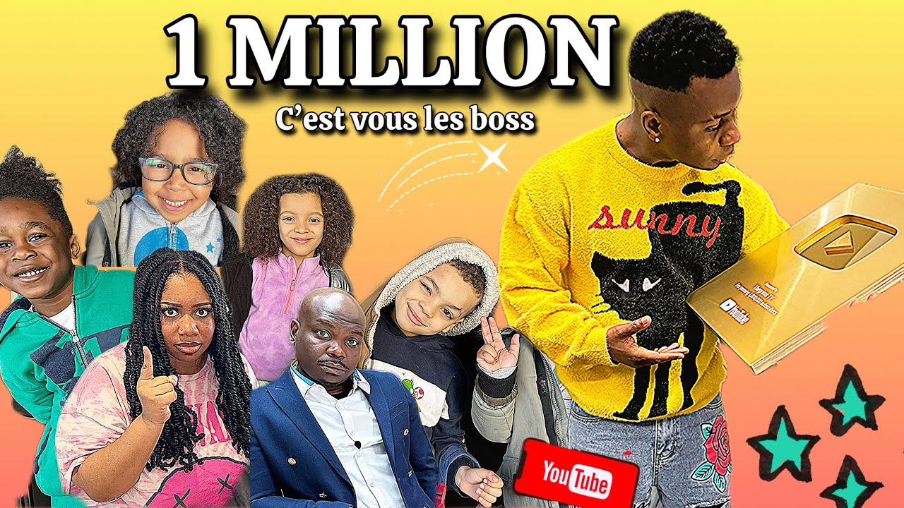 1 MILLION D’ABONNÉS ON VA LE FÊTER EN LIVE DE 48H (MERCI..) - YouTube