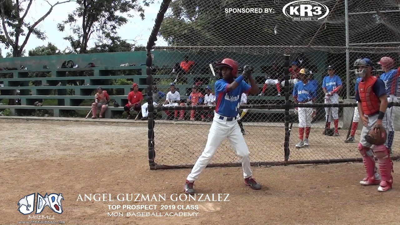 (2019) Angel Guzman Gonzalez OF 2019 Class (Mon Baseball Academy) Date ...