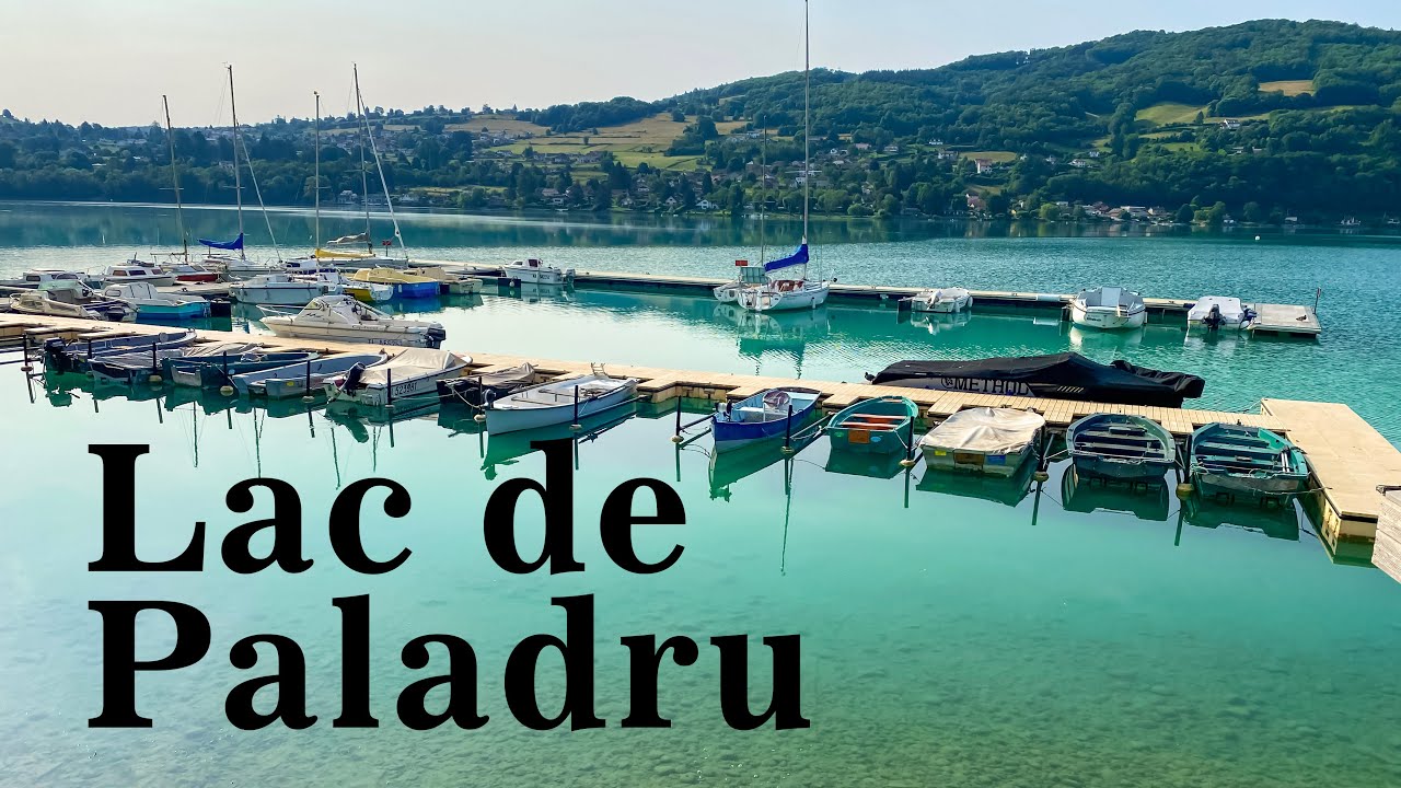 Lac de Paladru - Plage du Pin- Plage municipale de Charavines - France ...
