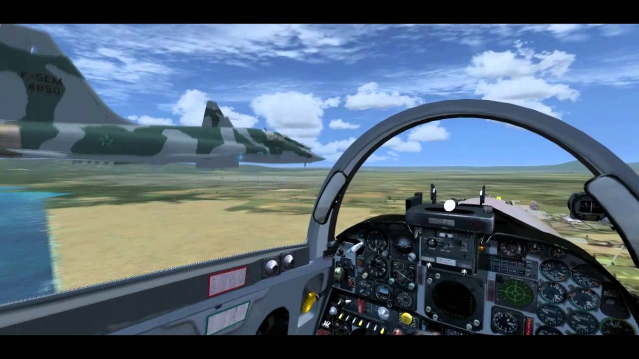 F-5 Tiger FAB FSX - YouTube