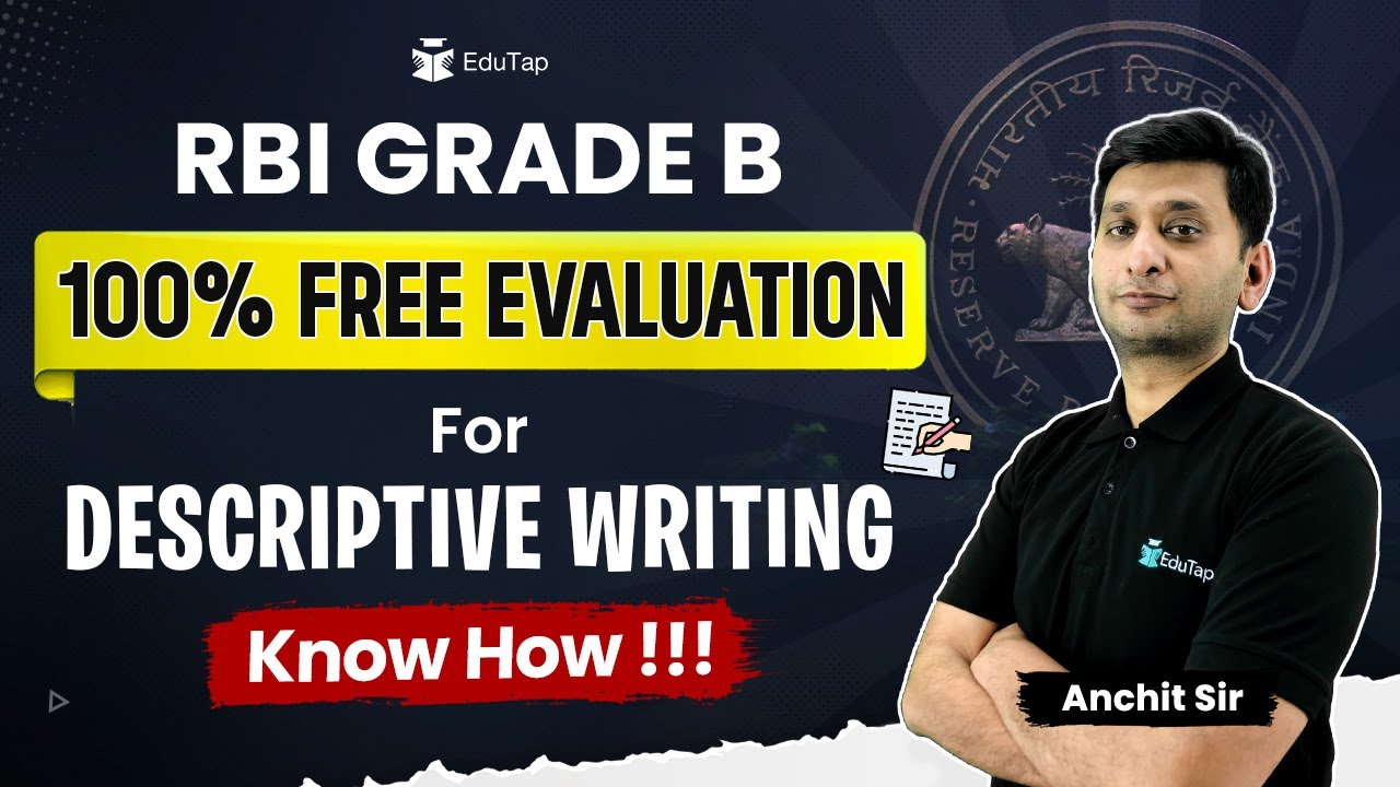 RBI Grade B Descriptive Writing | How to Evaluate Descriptive Writing ...