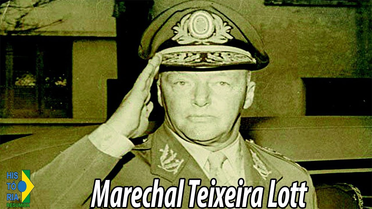 Marechal Teixeira Lott - Brazilian Military March/Marcha Militar ...