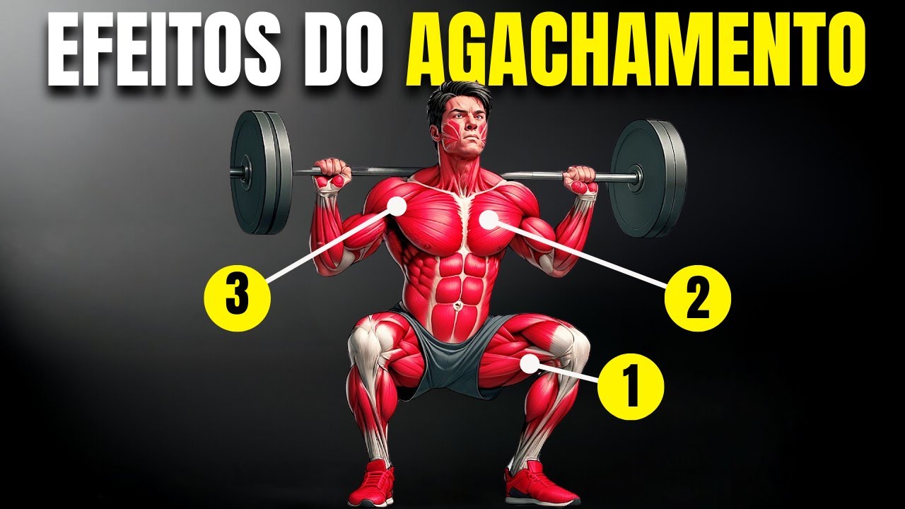 Isso é o que acontece com o seu corpo se você Agachar TODOS OS DIAS ...
