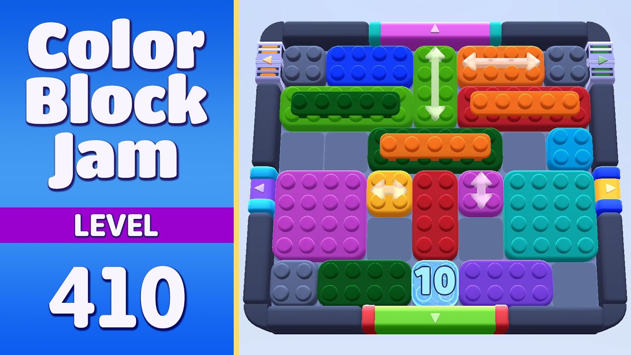 Color Block Jam Level 410 - YouTube